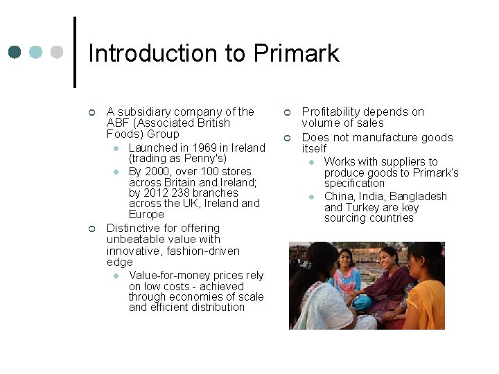 Beyond corporate social responsibility Introduction to Primark A