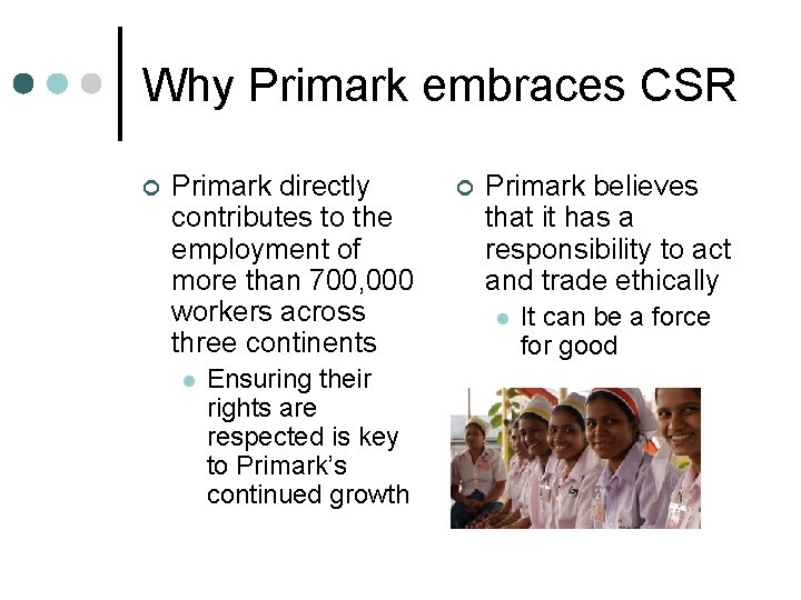 Beyond corporate social responsibility Introduction to Primark A