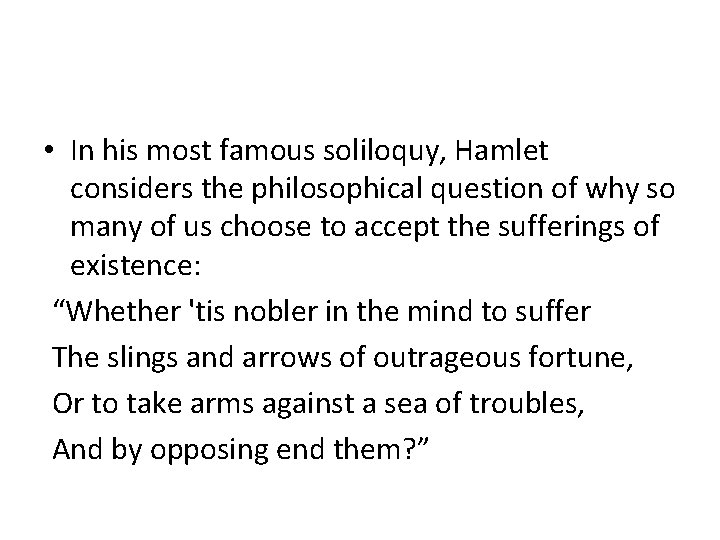 Hamlet Dream Quotation Revision Activity Add analysis and