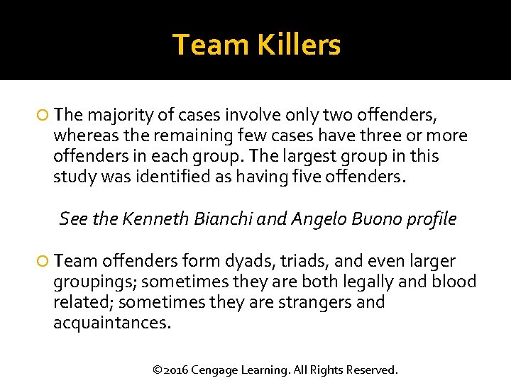 SERIAL MURDERERS THEIR VICTIMS 7 TH EDITION Prepared
