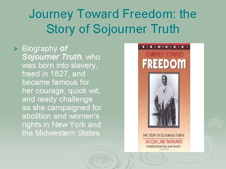 The Underground Railroad An Integrated Literacy Approach GLCE