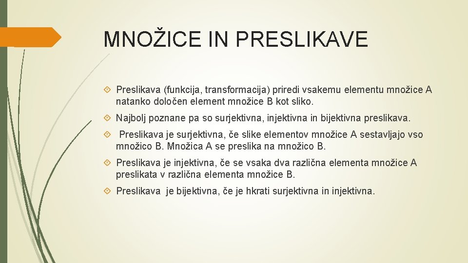 Kombinatorika KAJ KOMBINATORIKA JE Kombinatorika je podroje matematike