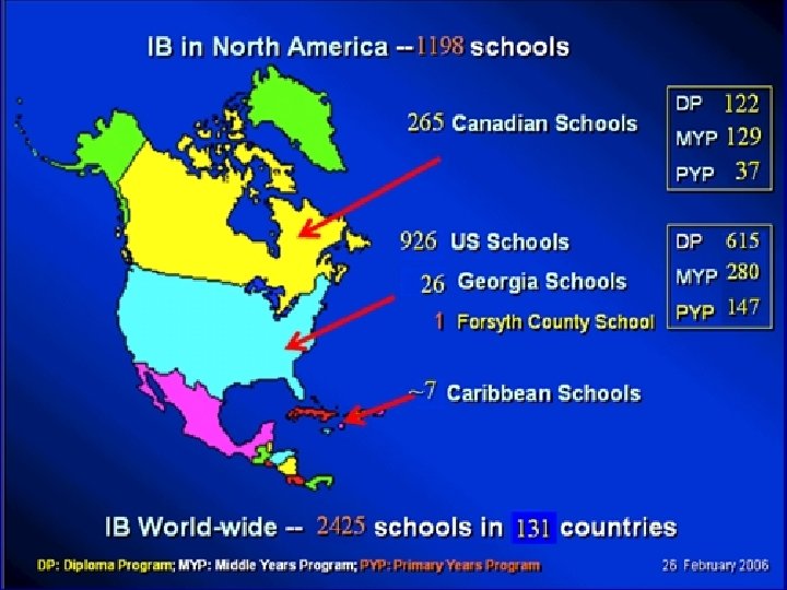 International Baccalaureate Assessment Pass Rate Year SFHS Georgia