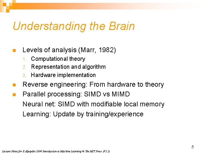 CSCE 833 Machine Learning Lecture 10 Artificial Neural