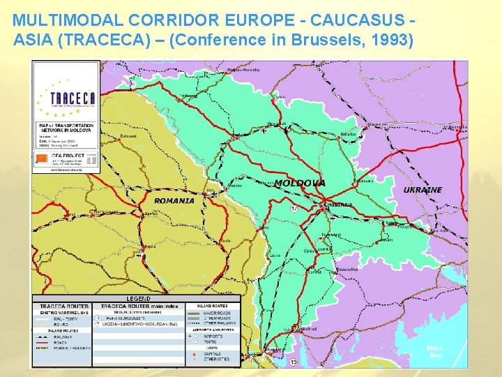 Republic of Moldova Road Infrastructure Road infrastructure Road