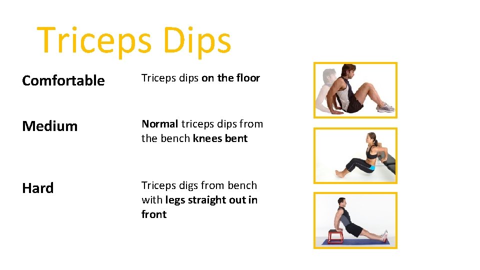 Jumping Jacks Comfortable Step to the right into