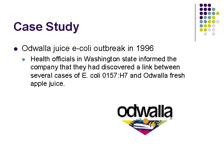 Crisis Management Crisis Management Basics l l No