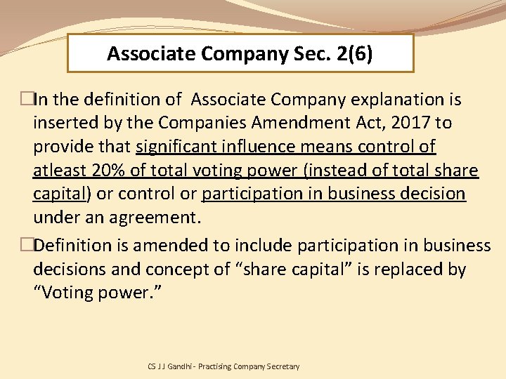 BoardsReports 05052018 CS J J Gandhi Practicing Company