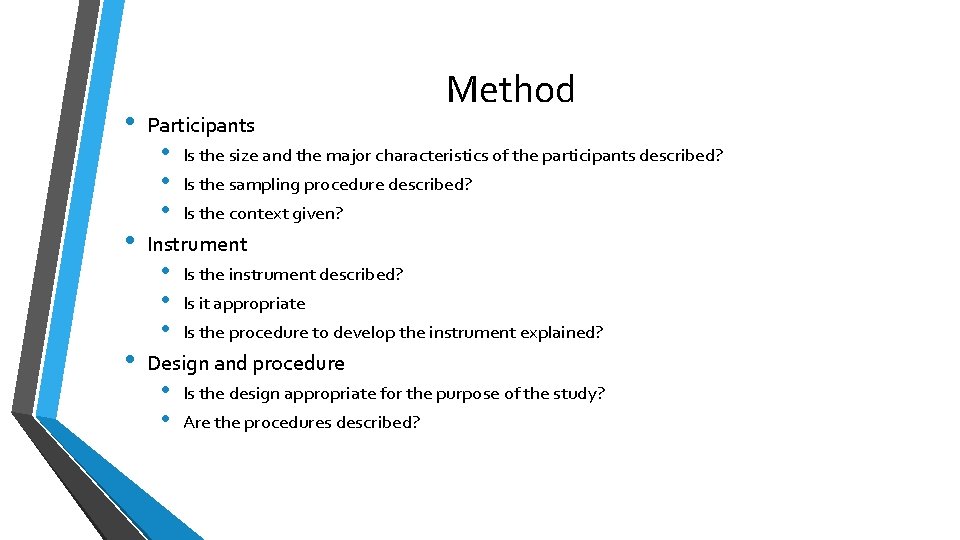 Introduction Is there a statement of the problem