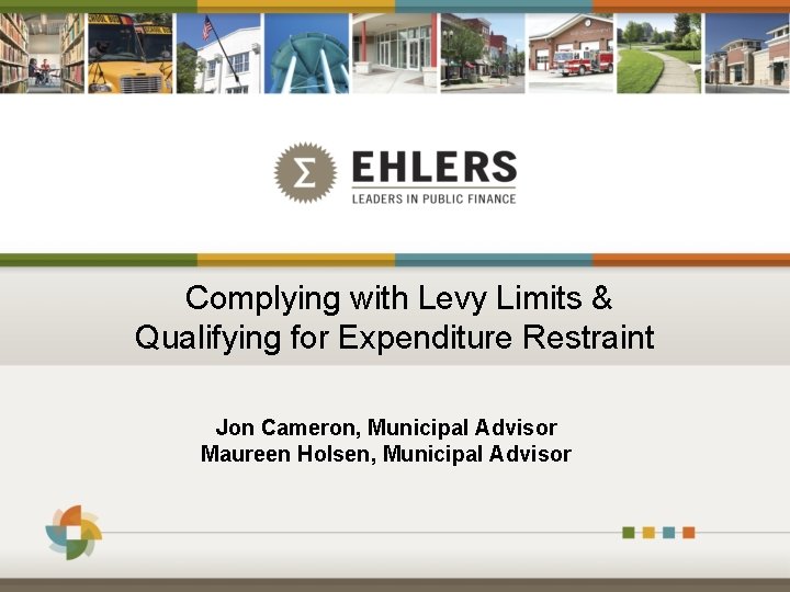 Complying with Levy Limits Qualifying for Expenditure Restraint