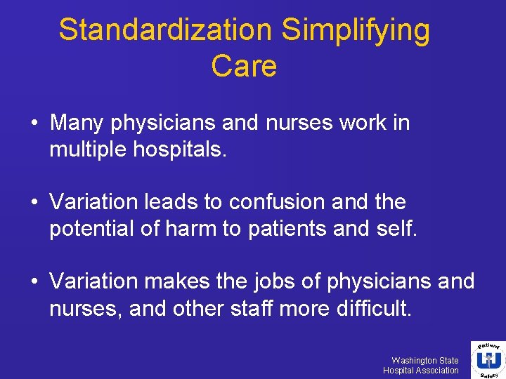 Isolation Precaution Signage in Washington State Hospital Association