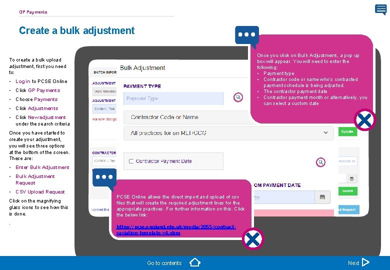 GP Payments Commissioner Adjustments Version 1 0 08092020