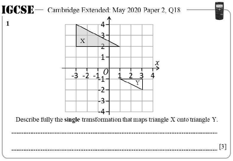 Enlargement Negative Fractional Higher IGCSE Questions 9 1