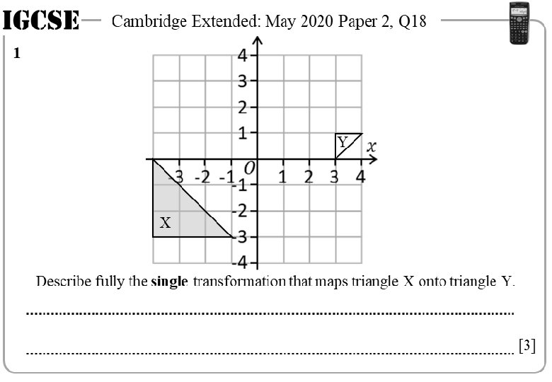 Enlargement Negative Fractional Higher IGCSE Questions 9 1