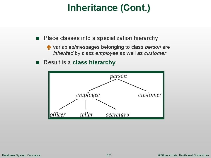Need for Complex Data Types n Traditional database