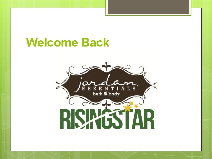Rising Stars Session 2 Welcome Back The SPA