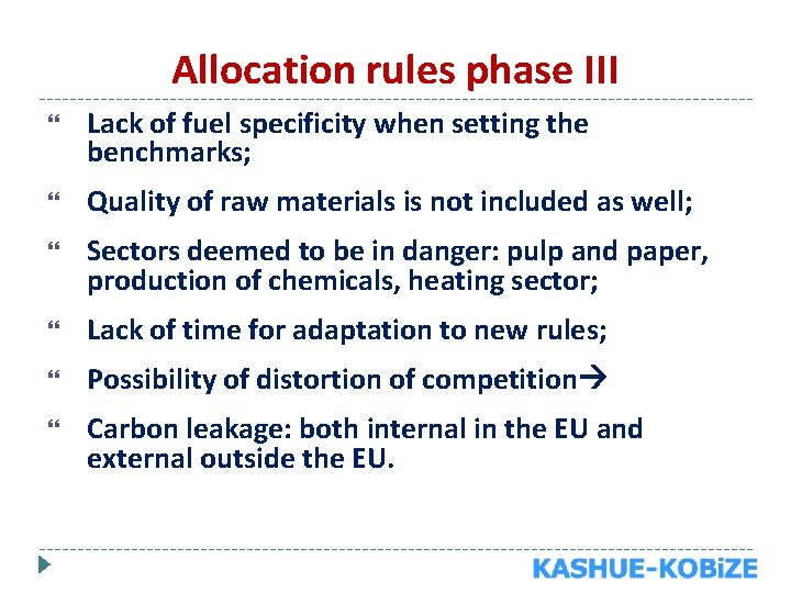 Challenges and opportunities of EU ETS Phase III