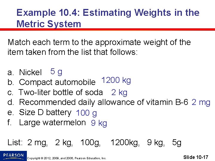 Measurement Length Area and Volume 10 1 10