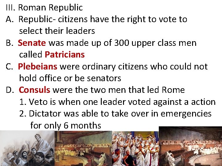 Ancient Rome The Roman Republic I Geography A