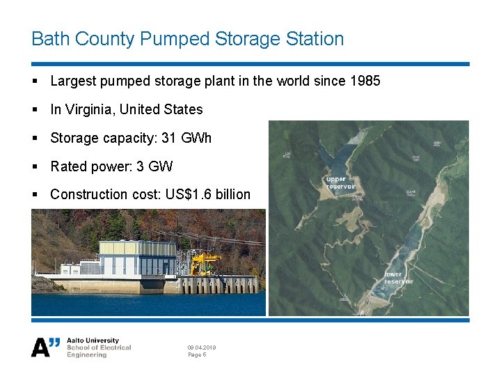 ELECE 8423 Smart Grid Pumped hydro energy storages