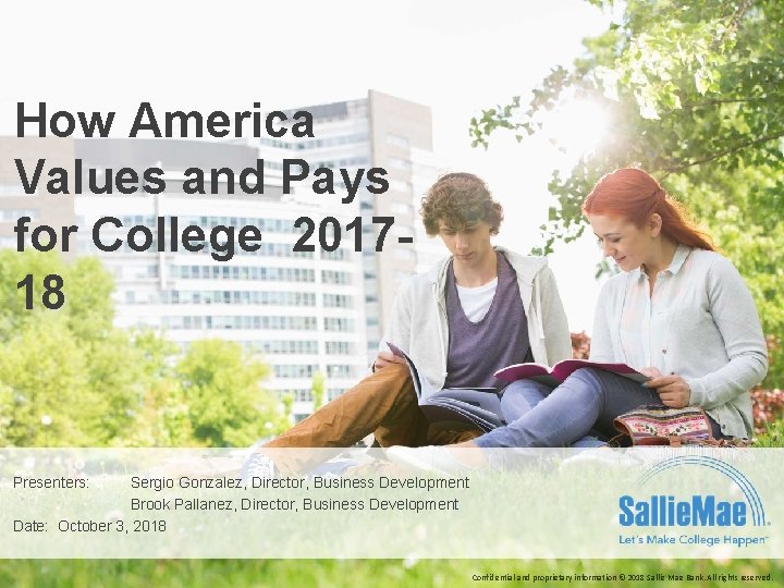 How America Values and Pays for College 201718