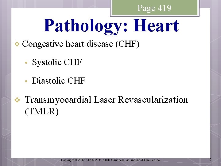 Chapter 11 Objectives v Name the parts of