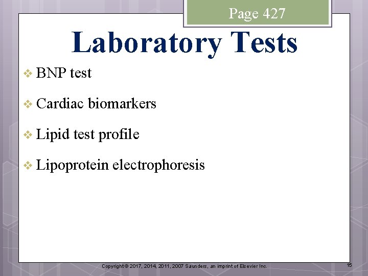 Chapter 11 Objectives v Name the parts of