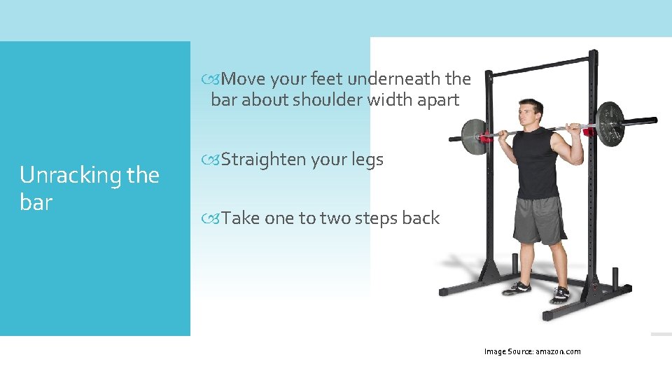 How to Squat with the Bar By Emily