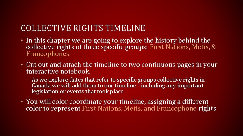 COLLECTIVE RIGHTS Chapter 4 Introduction INDIVIDUAL VS COLLECTIVE