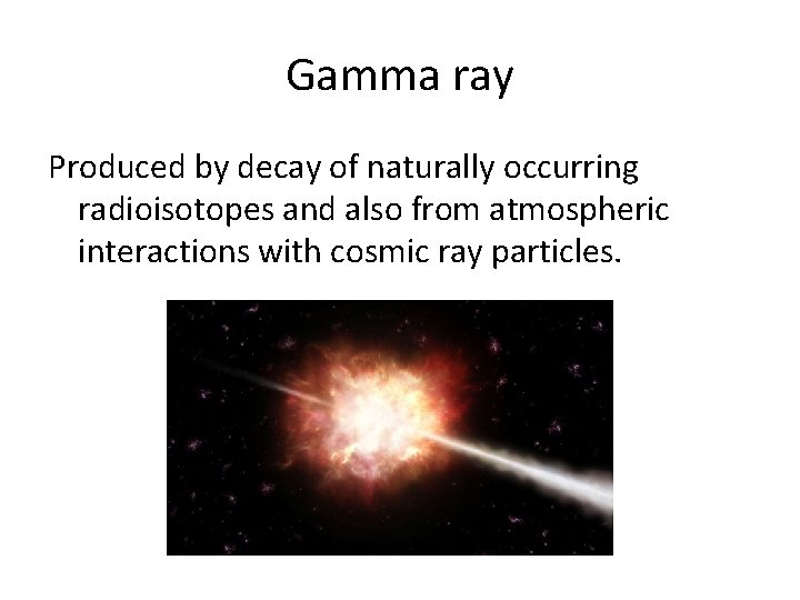 Aim How do we explain the electromagnetic spectrum