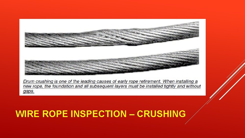 CRANE SAFETY AND INSPECTIONS Responsibilities Inspections Training ...