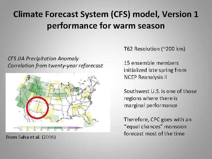 Can a regional model improve the ability to