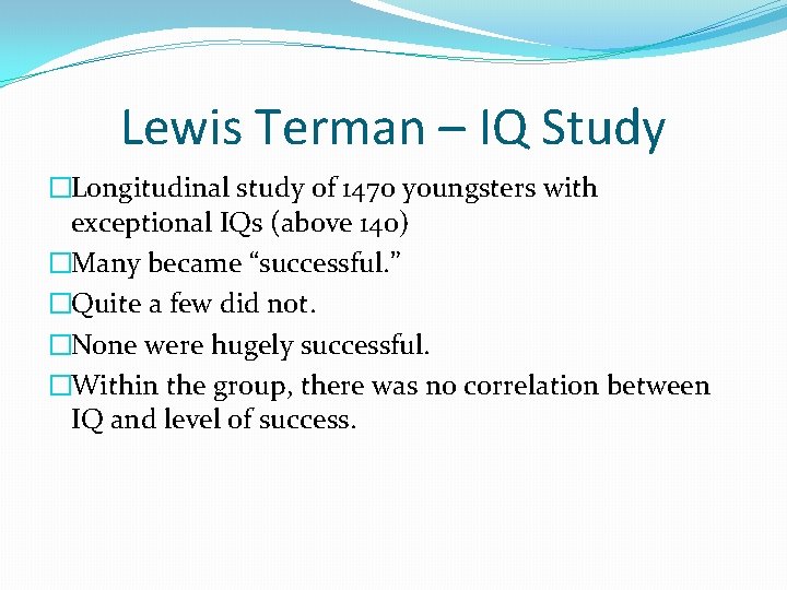 Success in Math Lessons from Outliers Malcolm Gladwell