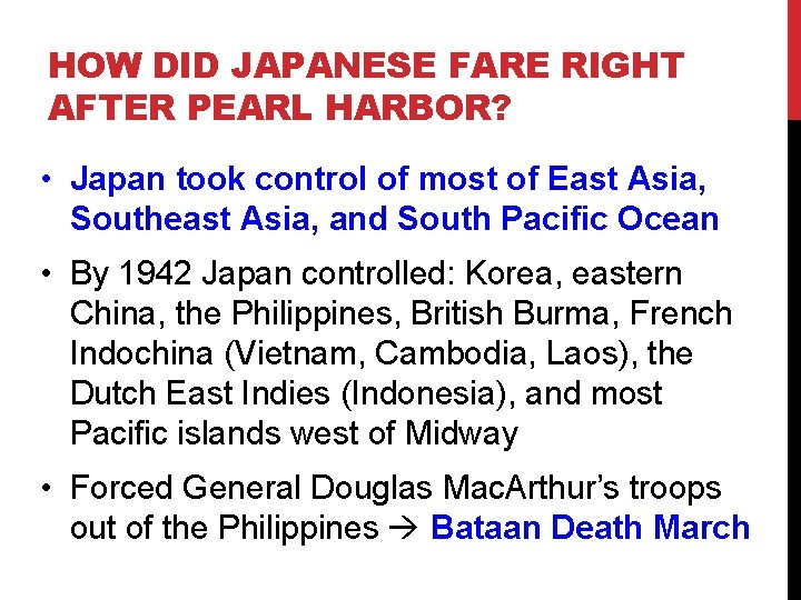 AMERICA ENTERS WWII WHAT DISPUTES DID U S
