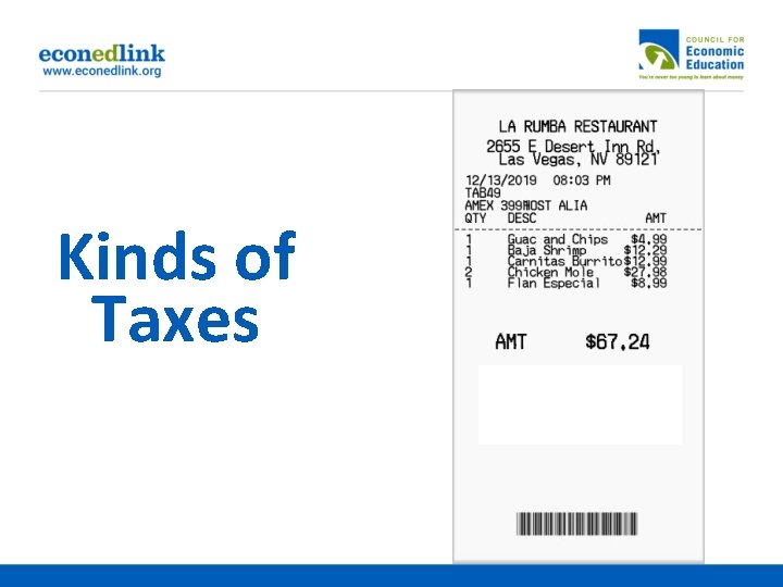 Tic Taxes Presented by Dr Julie Heath University