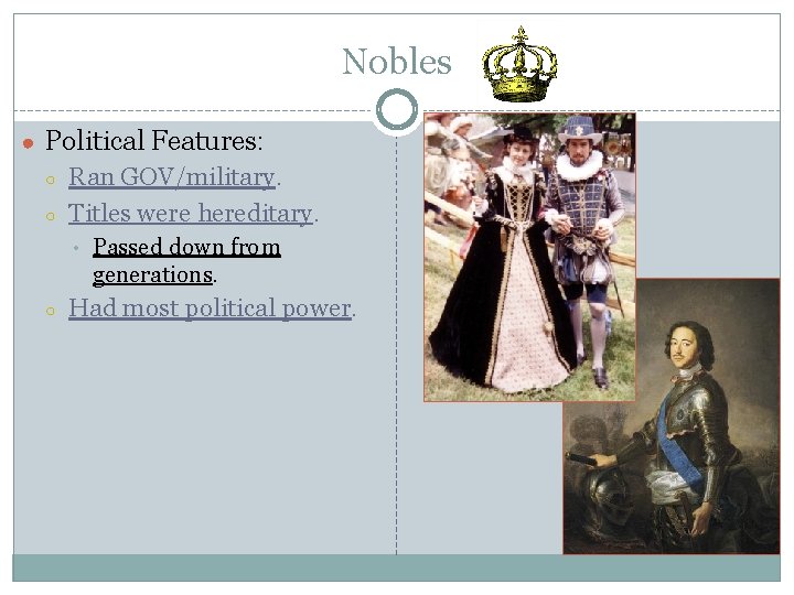 Medieval Legacies The Renaissance THE BIRTH OF THE