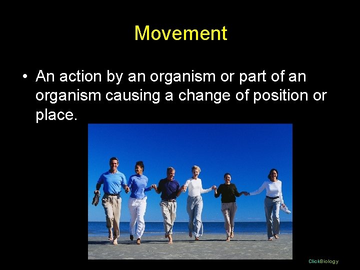 Click Biology Cambridge IGCSE Biology Characteristics of Living