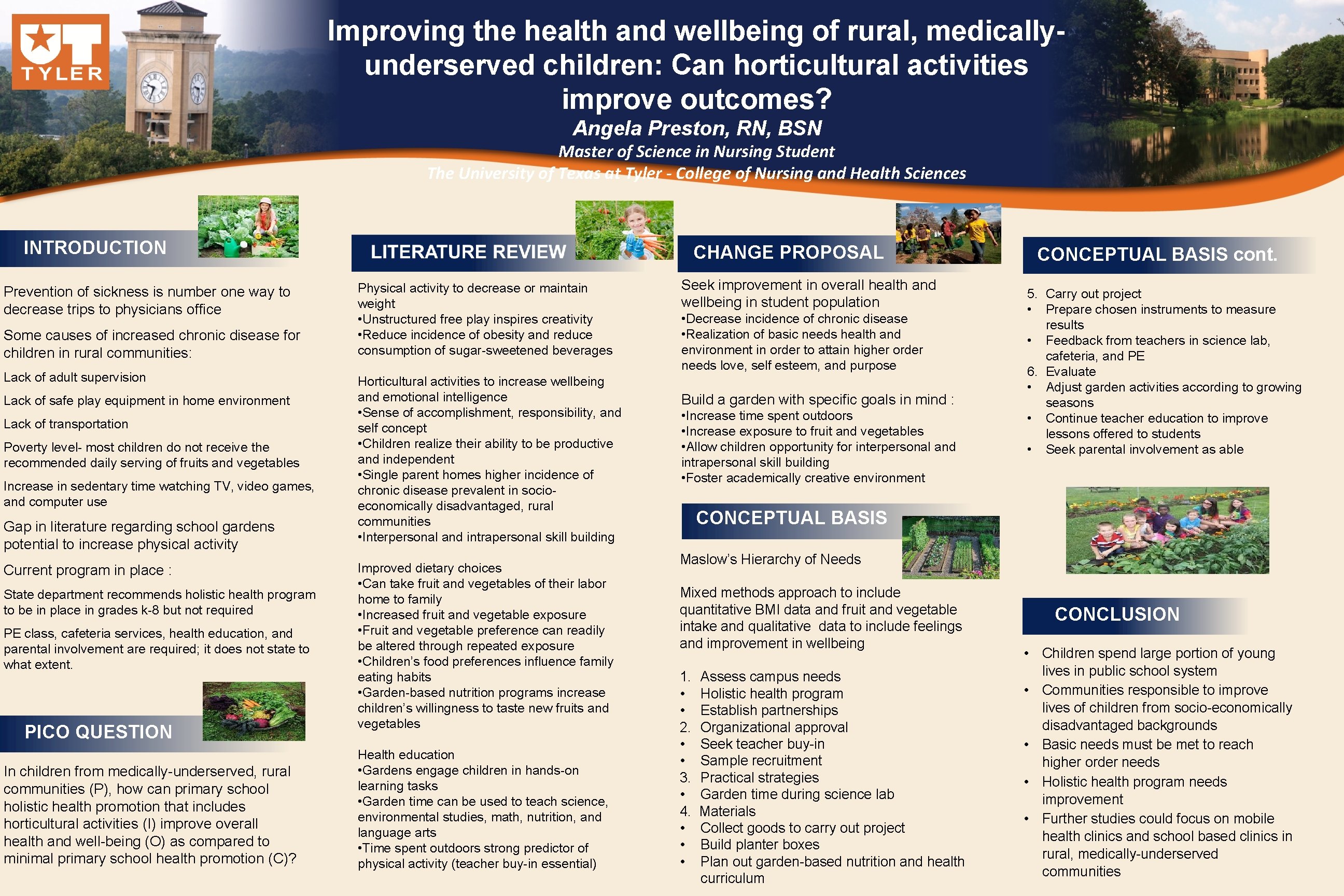 Improving the health and wellbeing of rural medicallyunderserved
