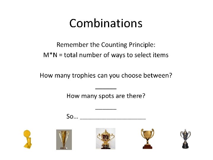 Permutations and Combinations Random Things to Know Random
