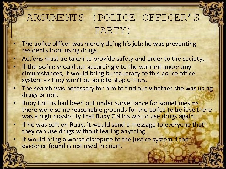 EXCLUSION OF EVIDENCE DEBATE R V COLLINS 1987