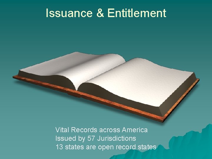 History of Vital Records Presented by Deborah LittleBowser