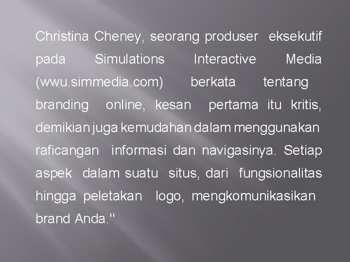 MEMBUAT IDENTITAS DAN MENARIK PELANGGAN MUSDALIFAH DJ Membuat