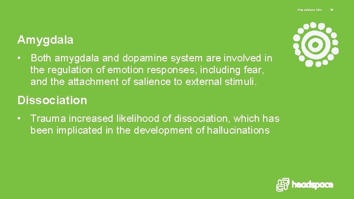 Childhood Trauma Psychosis and Neurofeedback Dr Vivek Sharma