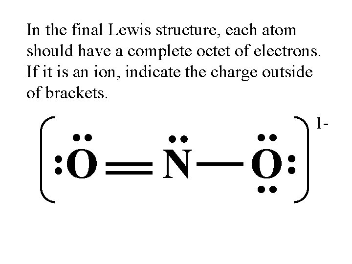 Writing Lewis Structures for Molecular Covalent Compounds 1