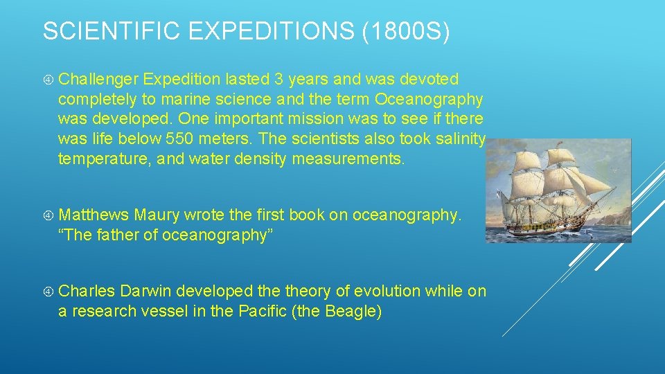 HISTORY OF THE OCEANS BY OCEANS 11 Class