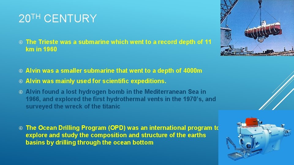 HISTORY OF THE OCEANS BY OCEANS 11 Class