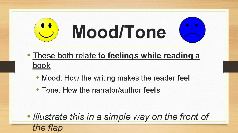 Introduction to Narrative Elements Setting MoodTone Character Conflict