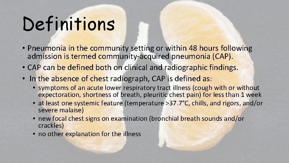 CAP VAP Updates Presented by Dr T Naveen