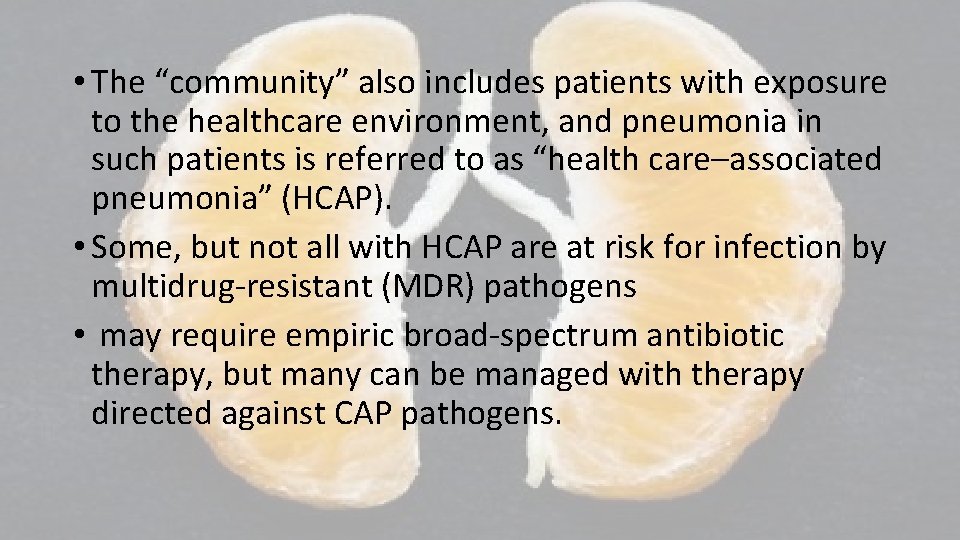 CAP VAP Updates Presented by Dr T Naveen