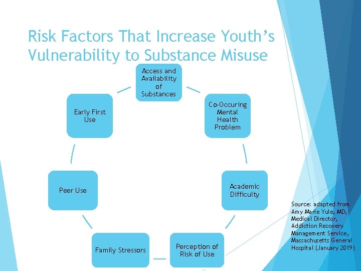 Enfield Youth Substance Use Related Behaviors or Perceptions